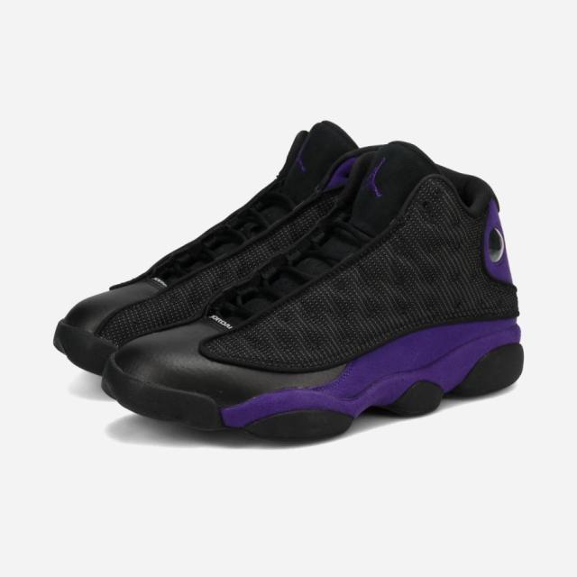 NIKE AIR JORDAN 13 RETRO ナイキ エア ジョーダン 13 レトロ メンズ BLACK/COURT PURPLE/WHITE ブラック DJ5982-015