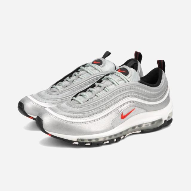 NIKE AIR MAX 97 OG ナイキ エア マックス 97 OG SILVER BULLET LLIC SILVER/UNIVERSITY RED/BLACK シルバー レッド ブラック