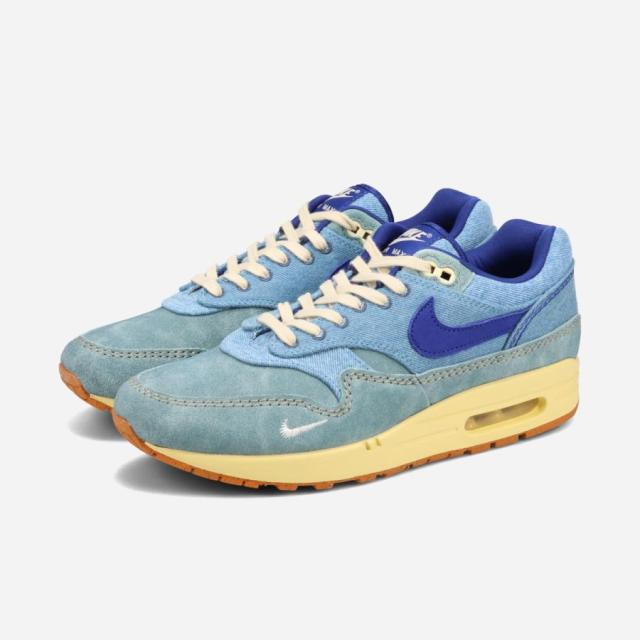 NIKE AIR MAX 1 PRM 【DIRTY DENIM】 ナイキ エア マックス 1 プレミアム メンズ MINERAL SLATE/DEEP  BLUE/LEMON WASH ブルー DV3050-300