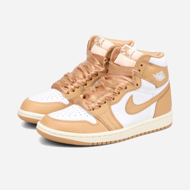 NIKE WMNS AIR JORDAN 1 RETRO HI OG ナイキ ウィメンズ エア ジョーダン 1 レトロ ハイ OG レディース PRALINE/WHITE/SAIL ブラウン FN6622-201