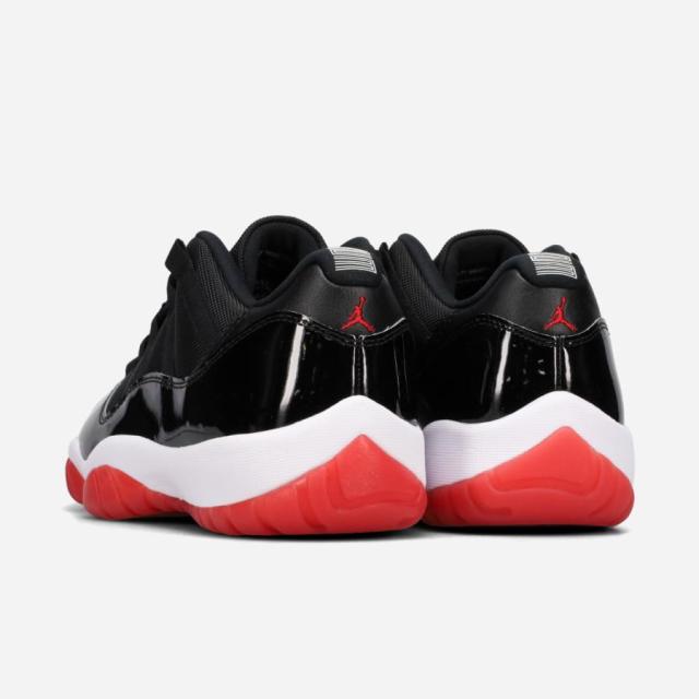 NIKE AIR JORDAN 11 RETRO LOW ナイキ エア ジョーダン 11 レトロ ロー -ブレッド- メンズ BLACK/VARSITY RED/WHITE ブラック FV5104-006