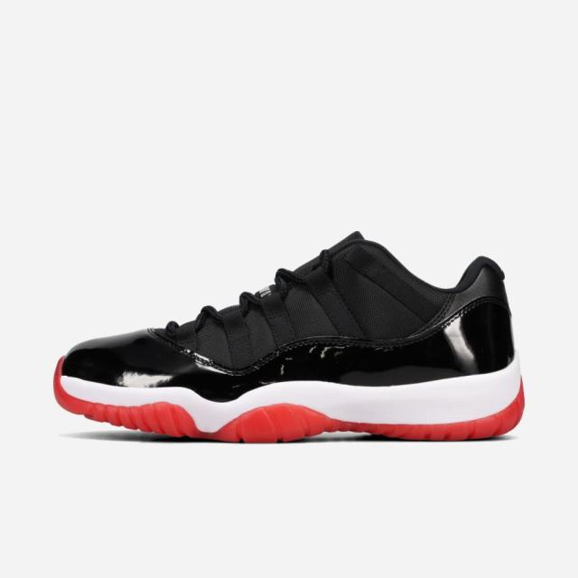 NIKE AIR JORDAN 11 RETRO LOW ナイキ エア ジョーダン 11 レトロ ロー -ブレッド- メンズ BLACK/VARSITY RED/WHITE ブラック FV5104-006