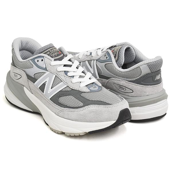 【並行輸入品】 NEW BALANCE FUELCELL 990 GL6 【ニューバランス GC990 V6 6代目】 GREY / SILVER (WIDTH:M)