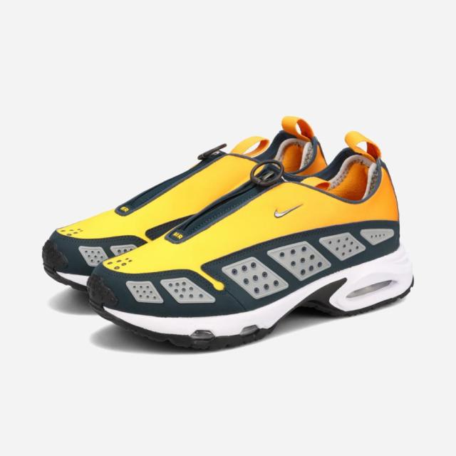 NIKE WMNS AIR MAX SNDR ナイキ ウィメンズ エアマックス サンダー メンズ CANYON GOLD/DEEP OCEAN/LT SMOKE GREY イエロー HJ8080-700
