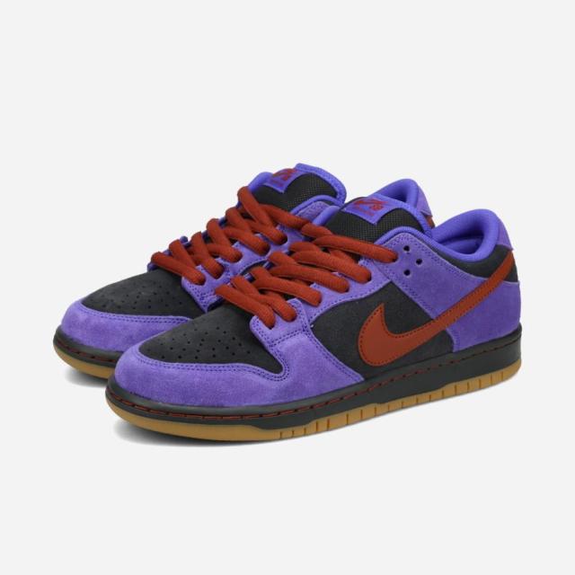 NIKE SB DUNK LOW PRO -PERSIAN- ナイキ SB ダンク ロー プロ -ペルシアン- メンズ PERSIAN VIOLET/CINNAMON/OFF NOIR/GUM MEDIUM BROWN パープル HQ1625-500