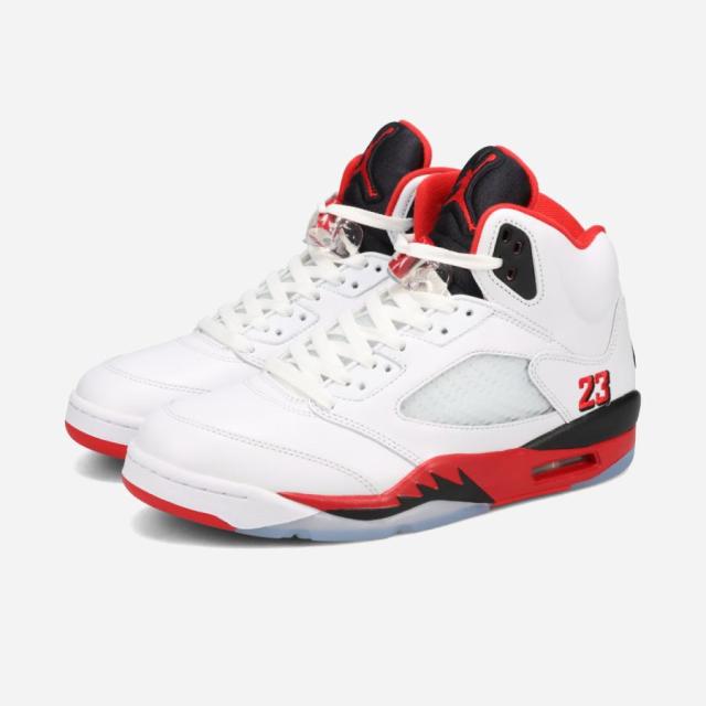 NIKE AIR JORDAN 5 RETRO OG ナイキ エア ジョーダン 5 レトロ OG メンズ WHITE/FIRE RED/BLACK ホワイト HQ7978-101