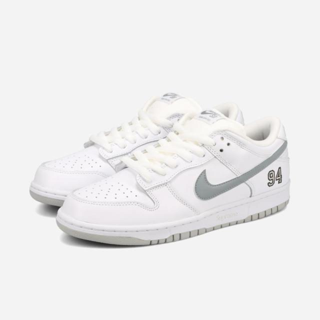 ナイキ × シュプリーム SB ダンク ロー OG QS ホワイト メタリックシルバー NIKE SB DUNK LOW OG QS SUPREME wht/llic silver-wht hq8487-100