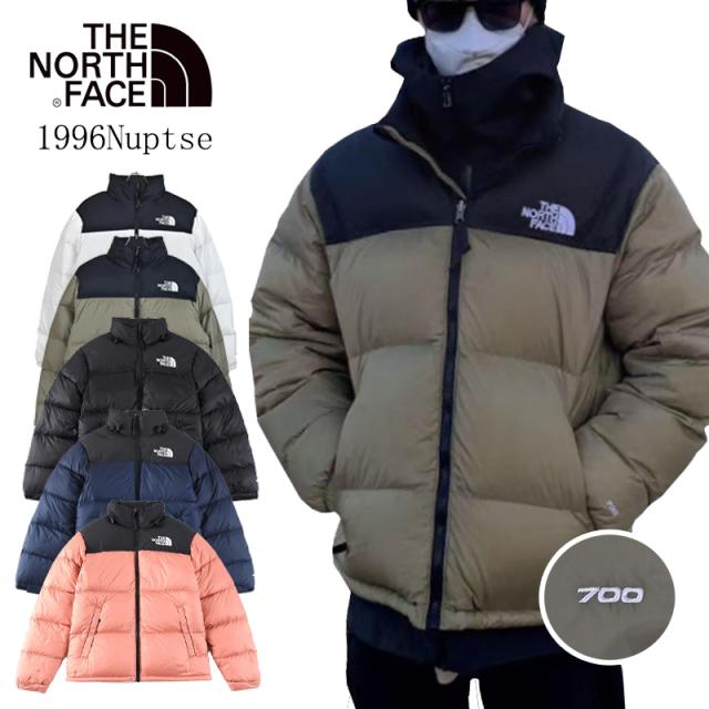 THE NORTH FACE ザ ノースフェイス 1996 RETRO NUPTSE JACKET レトロ ヌプシ ジャケットダウン アウター ロゴ プリント メンズ ブラック 黒 ネイビー プレゼント ギフト 通勤 通学 送料無料