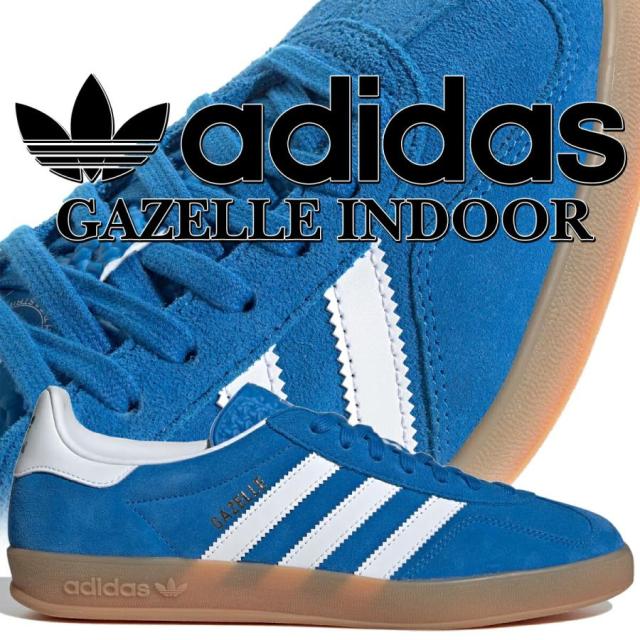 アディダス ガゼル インドア ブルーバード フットウェアホワイト ガム adidas GAZELLE INDOOR BLUEBIRD/FTWWHT/GUM2 ji2061