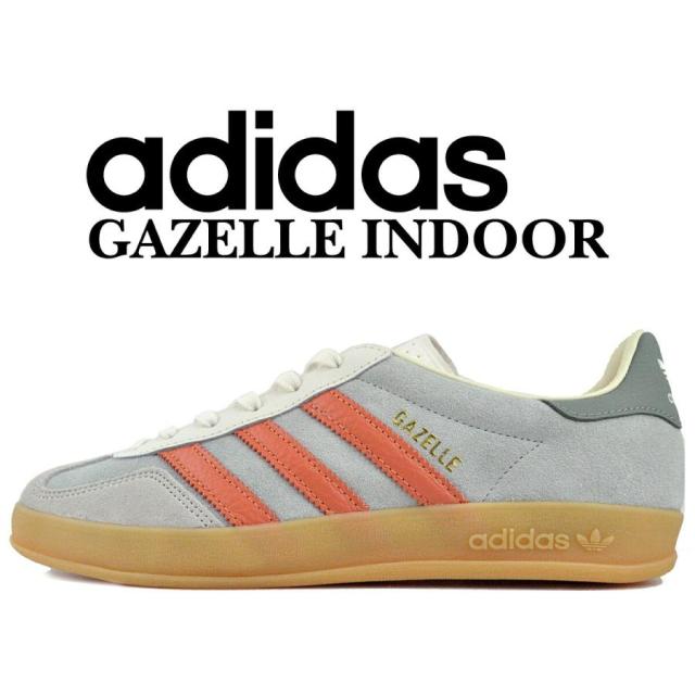 アディダス ガゼル インドア ワンダーシルバー オフホワイト パテグレー adidas GAZELLE INDOOR WONSIL/OWHITE/PUTGRE jq0011