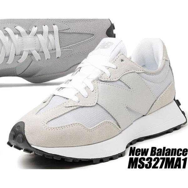 NEW BALANCE MS327MA1 Width D GREY SILVER ニューバランス 327 メンズ スニーカー シルバー ウィズ D