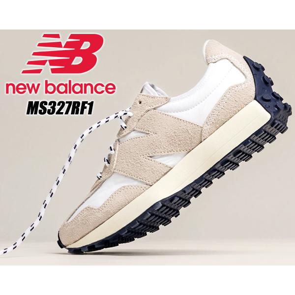 NEW BALANCE MS327RF1 Width D WHITE ニューバランス 327 ホワイト ベージュ スニーカー