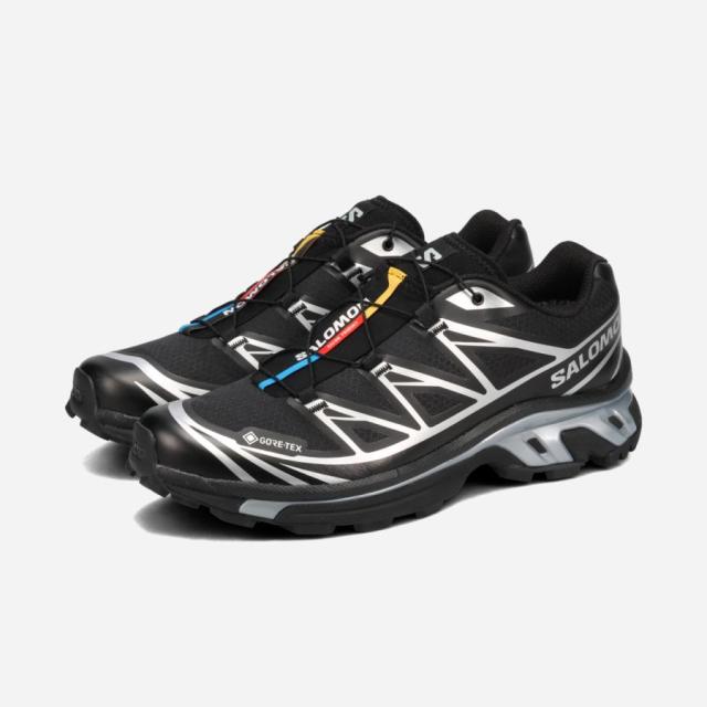 SALOMON XT-6 GTX 【GORE-TEX】 サロモン エックスティー 6 ゴアテックス メンズ レディース BLACK/BLACK/FTW SILVER ブラック L47450600