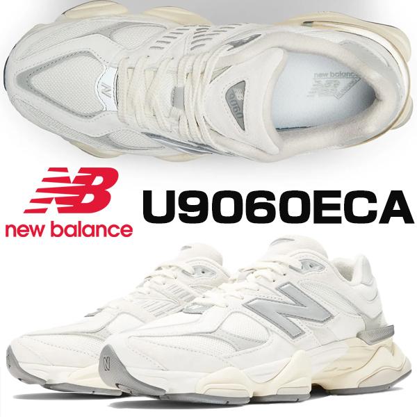 NEW BALANCE U9060ECA width D OFF WHITE ニューバランス U9060 ユニセックス スニーカー 90/60 ホワイト