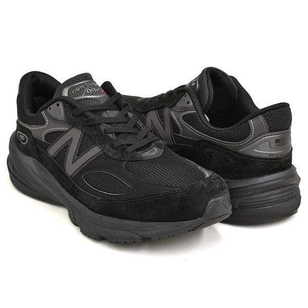NEW BALANCE U990BB6 MADE IN U.S.A. Width: 2E TRIPLE BLACK ニューバランス U990 V6 2E トリプル ブラック スニーカー オールブラック EE