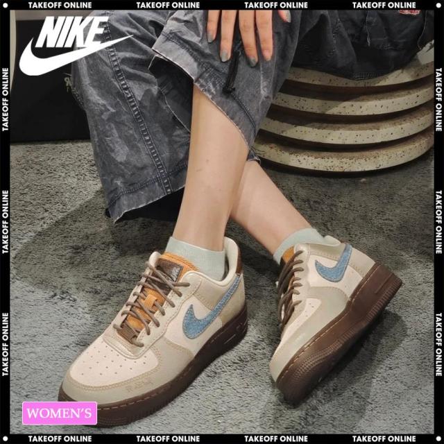 ナイキ レディース スニーカー ウィメンズ エアフォース1 07 LX バロキュー ブラウン NIKE WMNS AIR FORCE 1 07 LX LOVE & PEACE