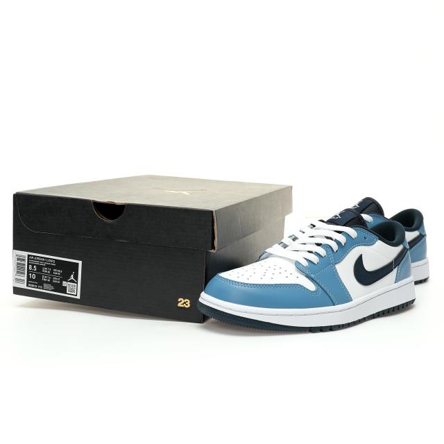 [ナイキ] ゴルフシューズ ☆ エア ジョーダン 1 LOW メンズシューズ ☆ Nike AIR JORDAN 1 LOW GOLF ☆24~30cm ☆DD9315-115