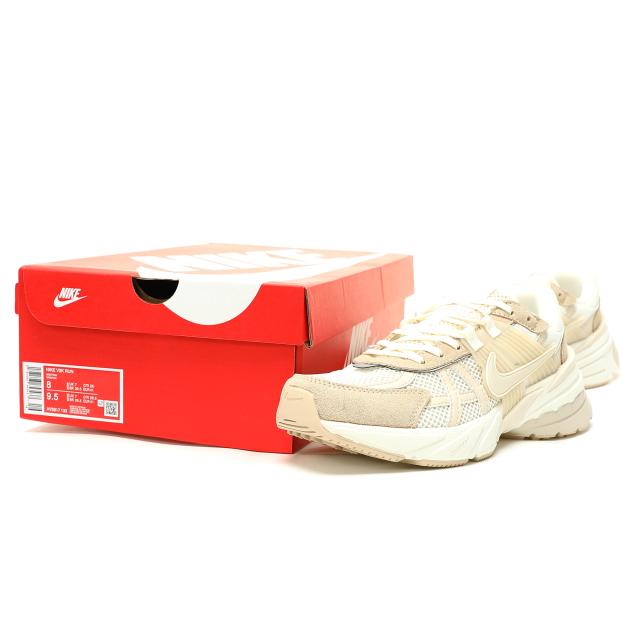 ？【Nike】Wmns V2K Runtekk Low ミルクティーカラー HV3917-133 レトロ 未来感 レディース 厚底スニーカー 新品 箱付き