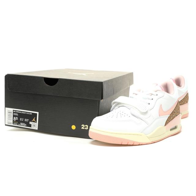 NIKE ナイキ FQ7827-116 ジョーダン レガシー 312 ロー ホワイト ピンク Oxford レディース