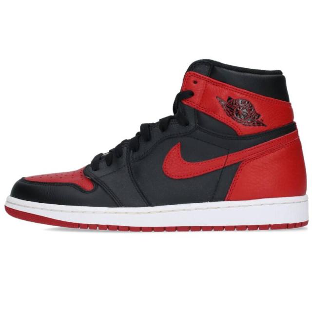 ナイキ サイズ:28.5cm  AIR JORDAN 1 RETRO HIGH OG BANNED 555088-001 エアジョーダン1レトロハイオージーバンドスニーカー 中古 SB01