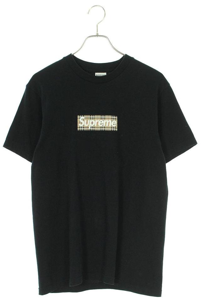 シュプリーム  バーバリー サイズ:S  22SS  Burberry Box Logo Tee バーバリーボックスロゴTシャツ 中古 SB01