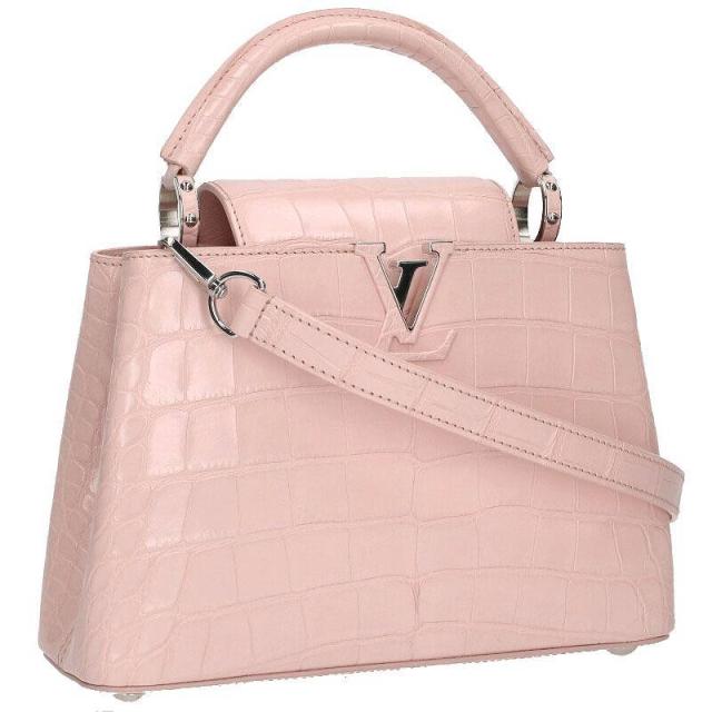 ルイヴィトン   カプシーヌBB クロコダイル2WAYハンドバッグ 中古 OM10