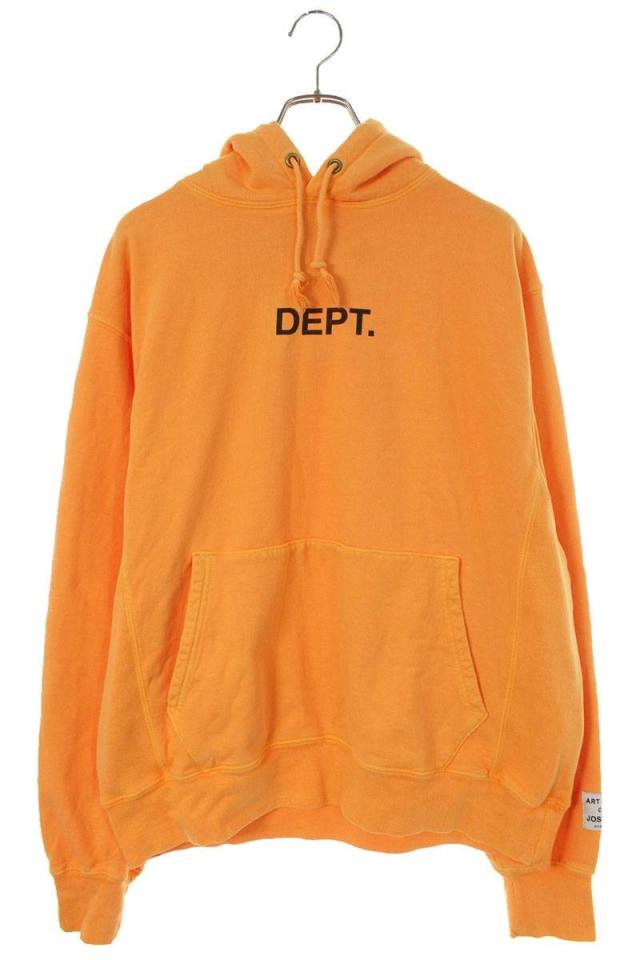 ギャラリーデプト GALLERY DEPT DT2065 サイズ:L ロゴプリントパーカー 新古品 BS55