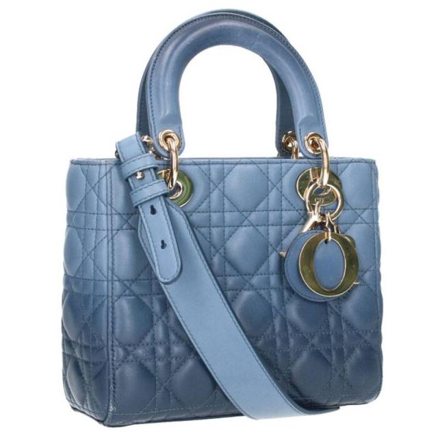 クリスチャンディオール ショルダーバッグ LADY DIOR MY ABCDIOR 2WAY グラデーションショルダーバッグ 中古 GZ14