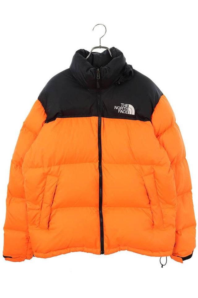 シュプリーム  ノースフェイス サイズ:L  16AW  Nuptse Jacket パワーオレンジヌプシダウンジャケット 中古 OM10