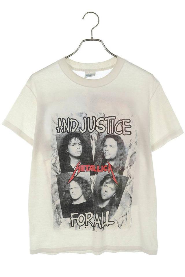 ヴィンテージ サイズ:L  90s  LLICA メタリカ And Justice For AllプリントTシャツ 中古 BS99 ヴィンテージ サイズ:L 90s METALLICA メタリカ And Justice For All