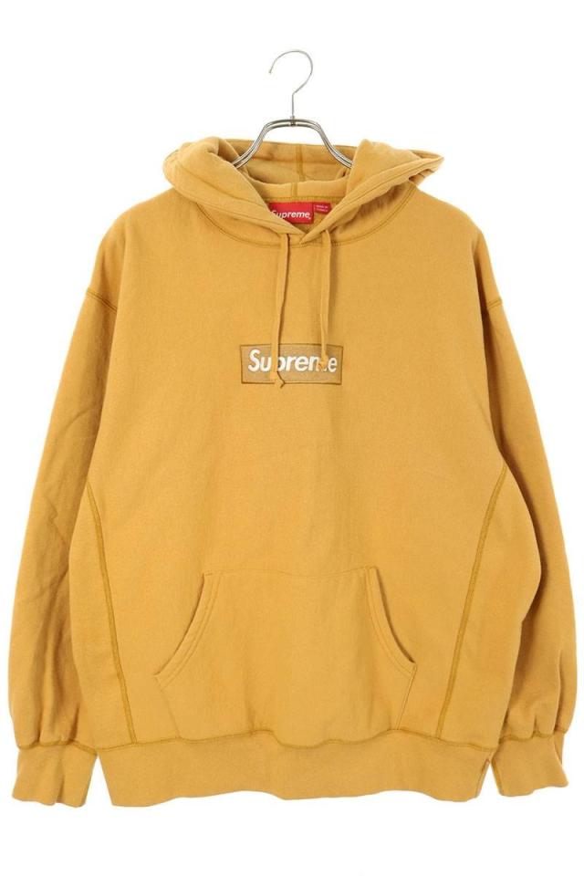 シュプリーム サイズ:L  21AW  Box Logo Hooded Sweatshirt ボックスロゴフーデッドパーカー 中古 SB01