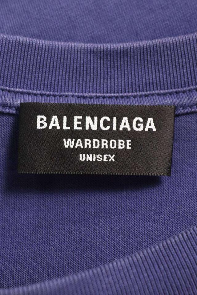 バレンシアガ サイズ:S 612966 TKVD3 FREEパッチオーバーサイズTシャツ