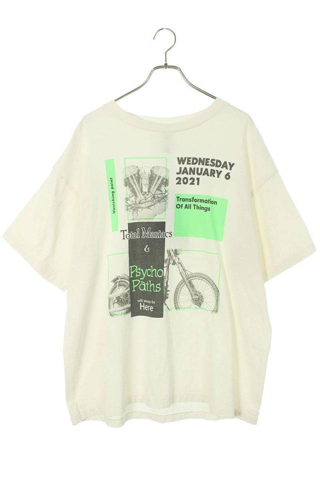 セントマイケル  ネイバーフッド サイズ:XL  23SS  STHD_SS TEE PSYCHOPATH SM-S23-0000-118 フロントプリントTシャツ 中古 SB01