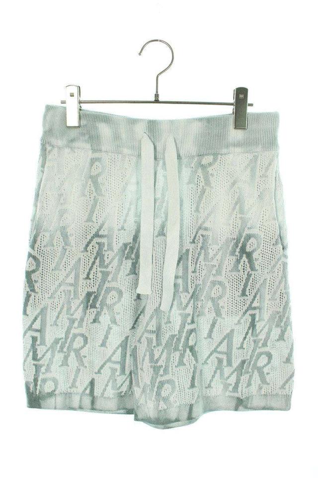 アミリ サイズ:S  24SS  AMKNSH1002 グラデーションロゴ総柄ショーツ 新古品 BS55