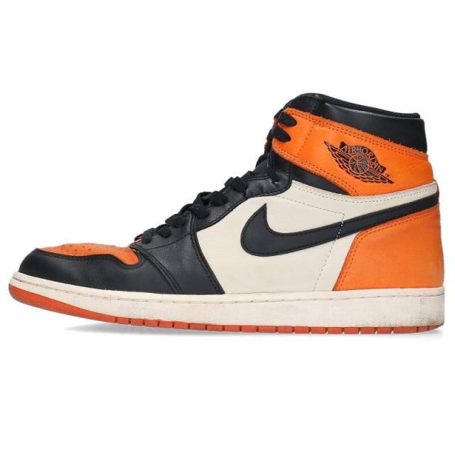 ナイキ サイズ:30cm  AIR JORDAN 1 RETRO HIGH OG SHATTERED BACKBOARD 555088-005 エアジョーダン1レトロハイシャッタードバックボードスニーカー 中古 BS99