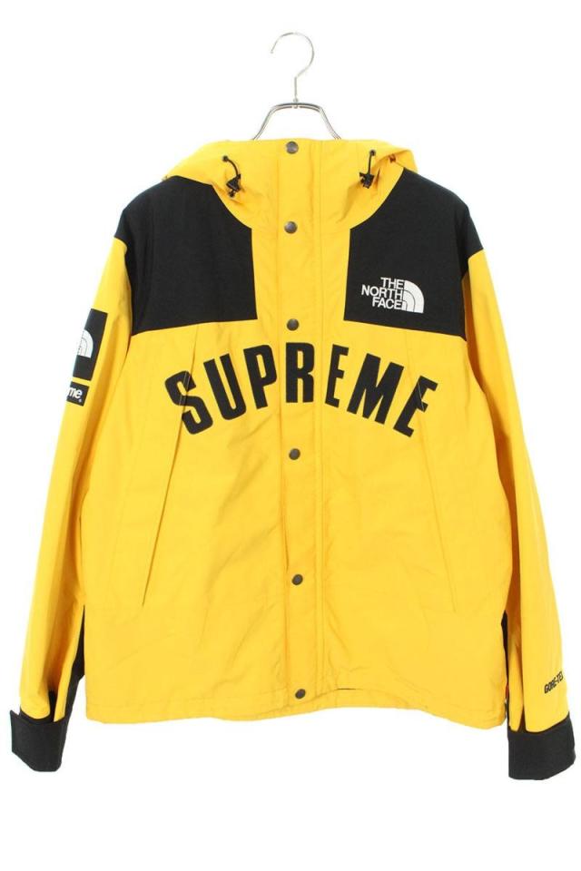 シュプリーム ブルゾン ノースフェイス 19SS サイズ:L アーチロゴマウンテンパーカーブルゾン 中古 SB01