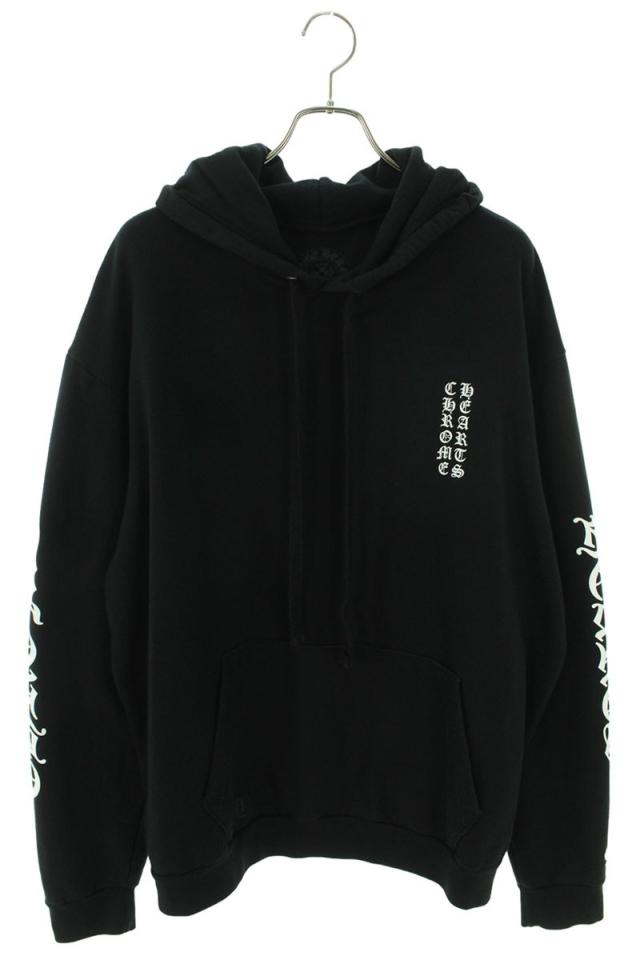 クロムハーツ サイズ:XL  SWTSHRT PLVR 袖1988プリントプルオーバーパーカー 中古 GZ11