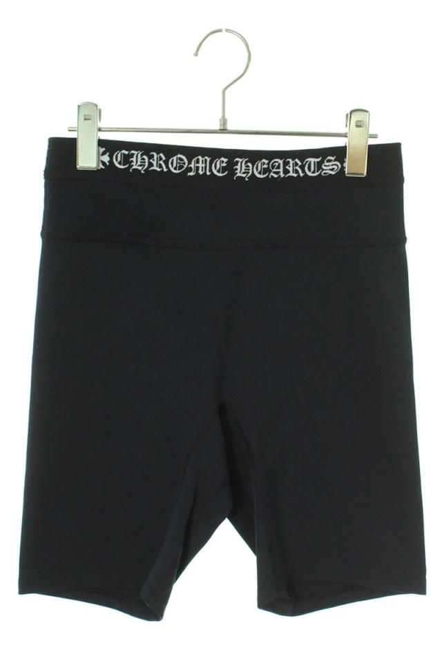 クロムハーツ サイズ:L ロゴ刺繍レギンススパッツレギンス 中古 SJ02
