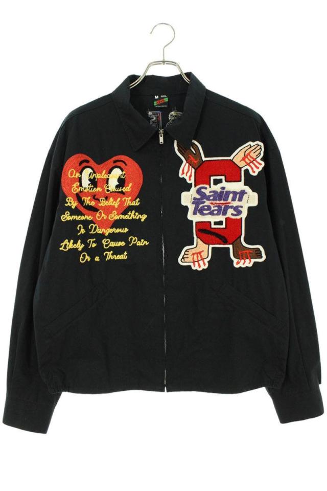 セントマイケル サイズ:M  22SS  SM-S22-0000-080 セントティアーズスウィングトップジャケットブルゾン 中古 SB01