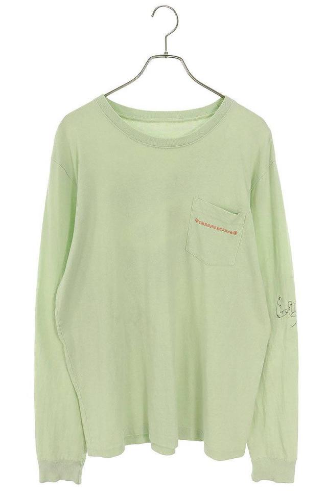 クロムハーツ サイズ:XL  PPO SEAFORM GRN LS MATTY BOYバックプリント長袖カットソー 中古 GZ11 クロムハーツ サイズ:L PPO SEAFORM GRN LS MATTY BOYバックプリント