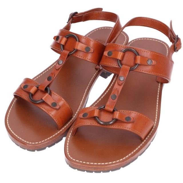 セリーヌバイエディスリマン サイズ:40 レザーストラップサンダル 中古 SB01