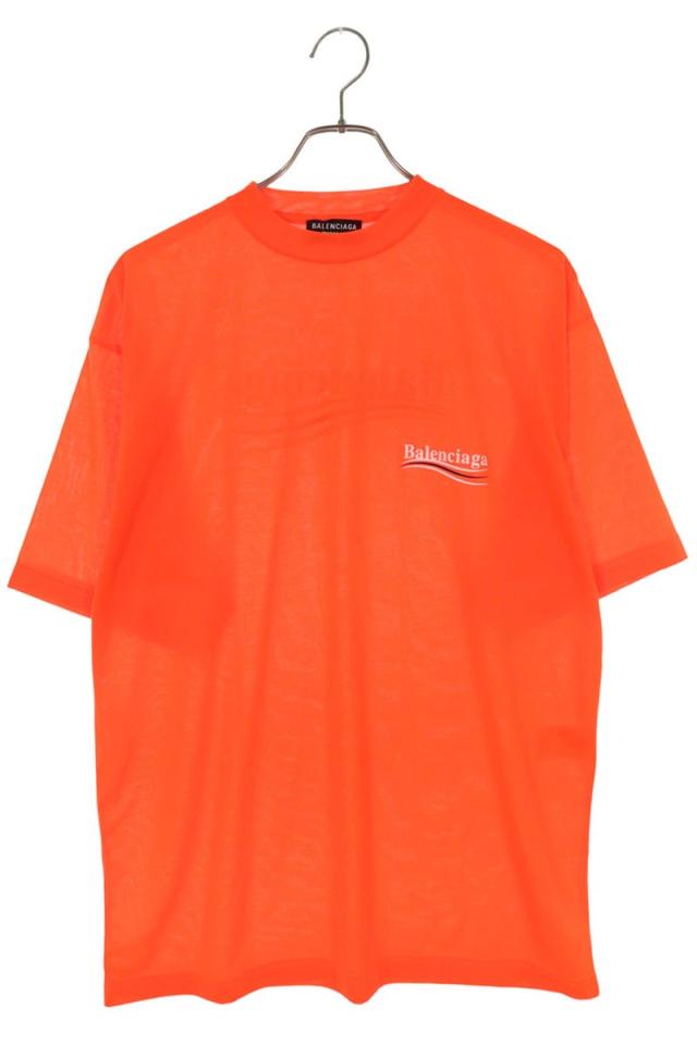 バレンシアガ サイズ:XXS  641675 TKVE8 キャンペーンロゴTシャツ 中古 SB01