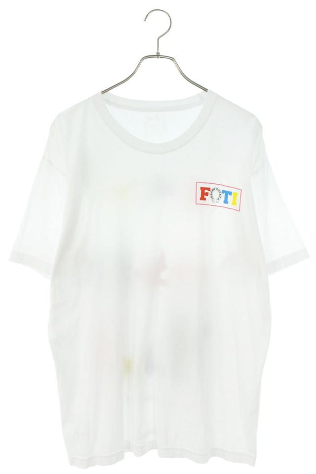 クロムハーツ サイズ:XL マルチカラーフォティファミリープリントTシャツ 中古 SS07