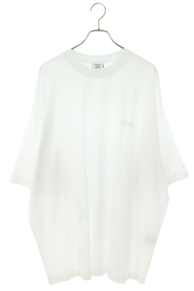 ヴェトモン サイズ:XL 24AW UA65TR100W エンブロイダリートーナルロゴTシャツ 新古品 BS55