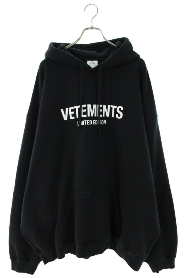 ヴェトモン サイズ:XL  24AW  UA65HD250B リミテッドエディションロゴパーカー 新古品 OM10