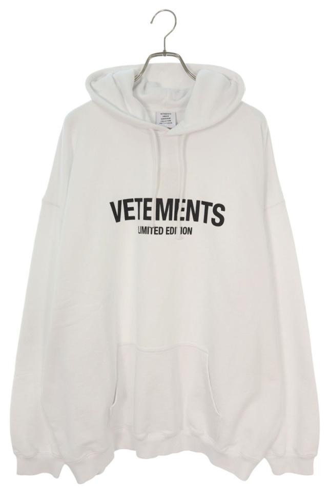 ヴェトモン サイズ:M 24AW UA65HD250W リミテッドエディションロゴパーカー 新古品 BS55