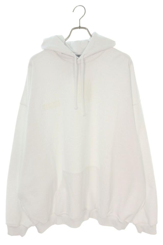 ヴェトモン 24AW UA65HD107W サイズ:M インサイドアウトレーベルパーカー 新古品 BS55