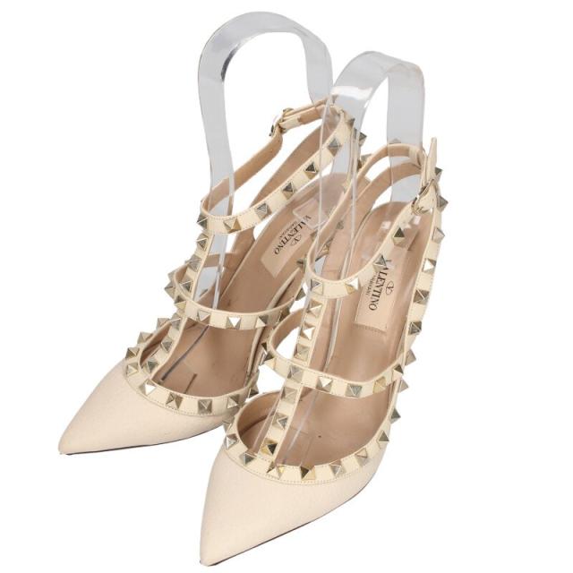 ヴァレンティノガラヴァーニ サイズ:35.5 ロックスタッズサンダル 中古 BS99