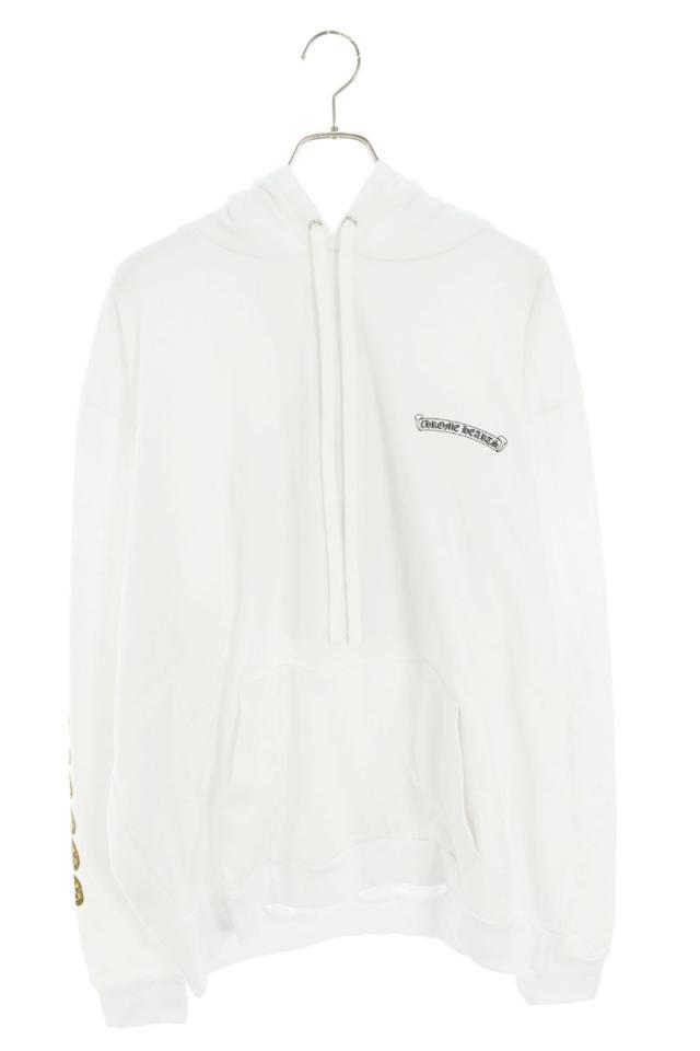 クロムハーツ サイズ:XL  SWTSHRT PLVR バックCHプラスプルオーバーパーカー 中古 SJ02