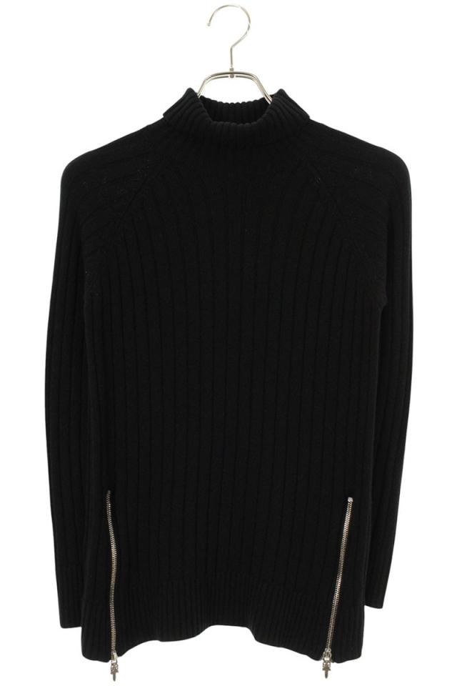 クロムハーツ サイズ:M バックセメタリーパッチカシミアサイドジップニット 中古 SJ02